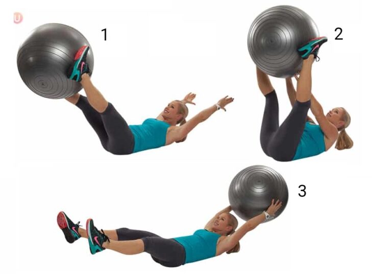 12 leuke oefeningen met een fitnessbal - Sport Care Plus
